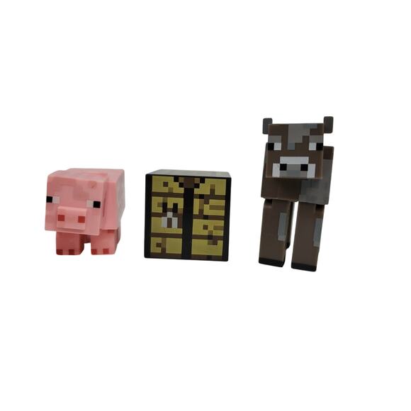 Jazwares | Toys | Minecraft Overworld Series 2 Animal Mob Loose Figures ...